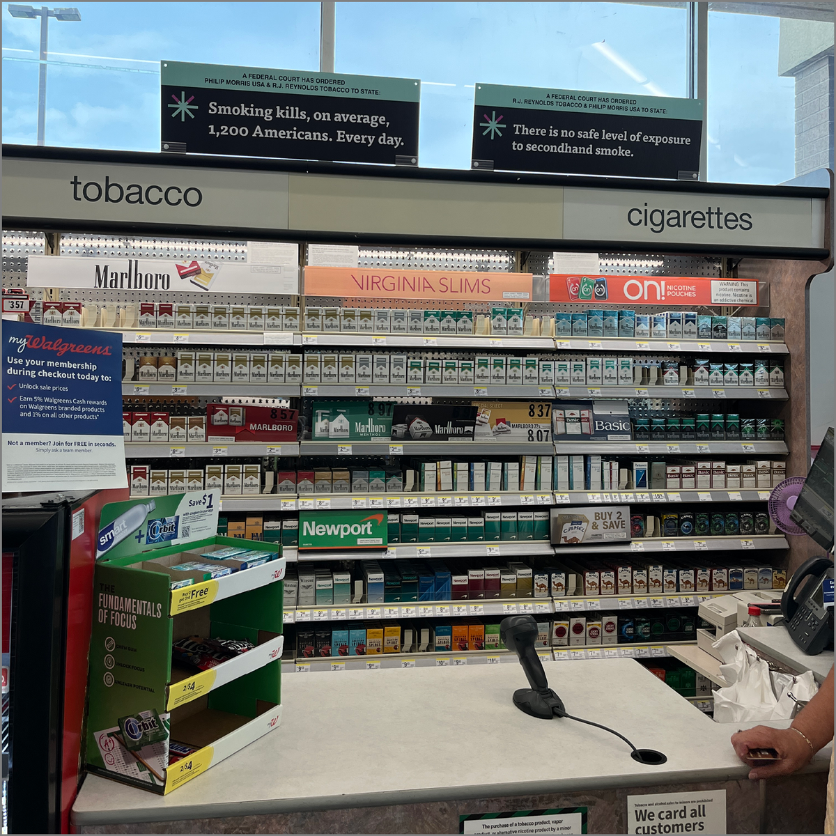 New signs warning of tobacco’s dangers now required at cigarette ...